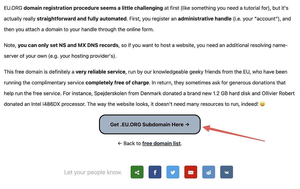 4 Ways to Get a Domain and Subdomain for Free