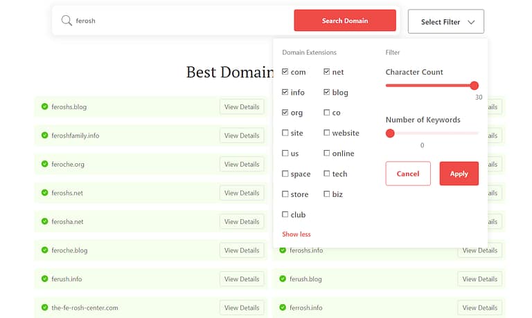 Free AI Brand Name Generator Tool (With Domain Availability Check)
