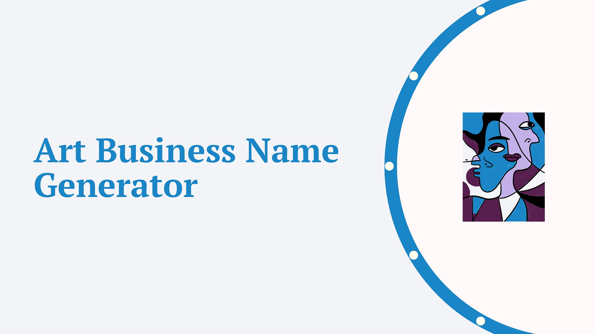 Free AI Art Business Name Generator - DomainWheel