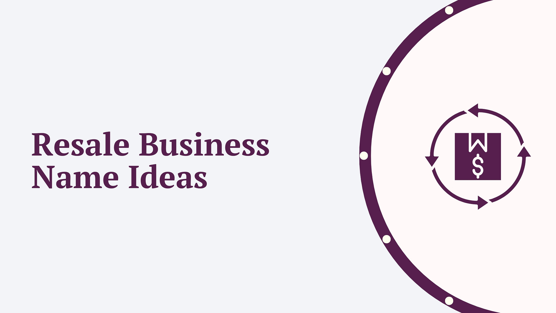 Free AI Resale Business Name Ideas - DomainWheel