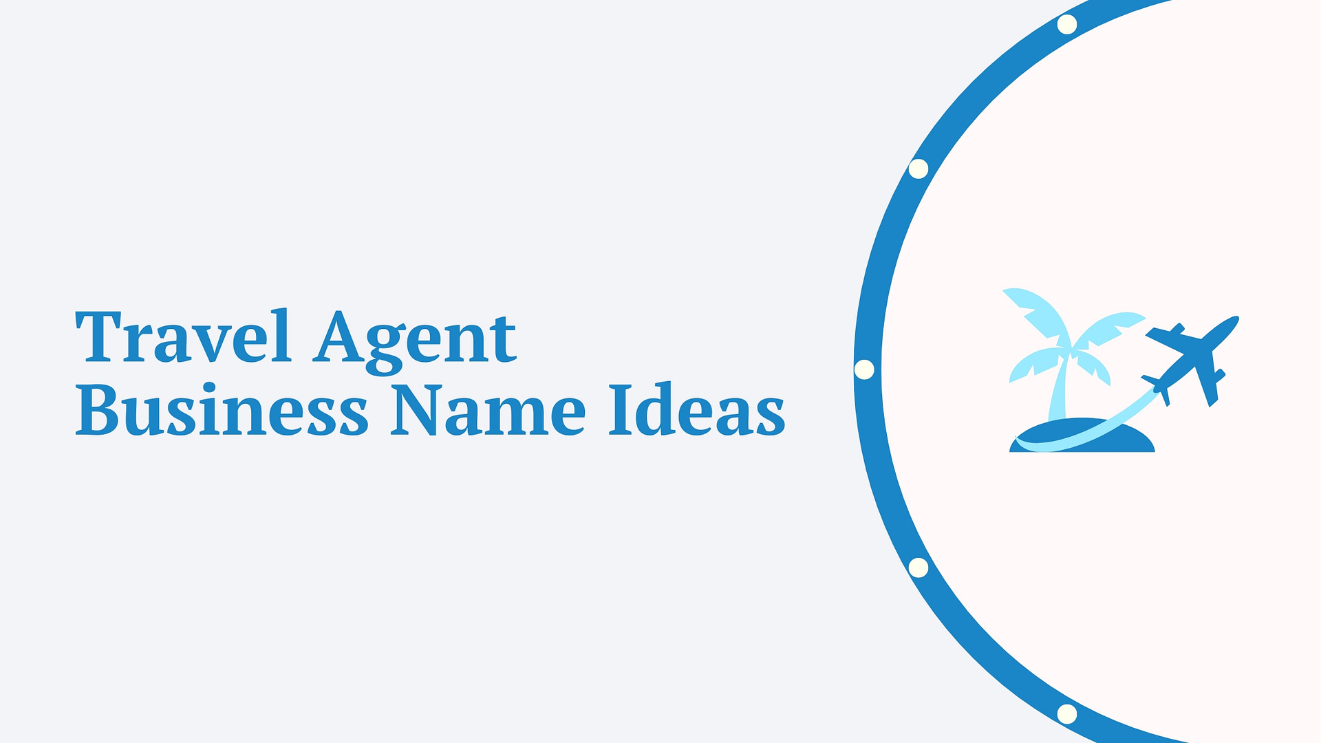 Free AI Travel Agent Business Name Ideas - DomainWheel