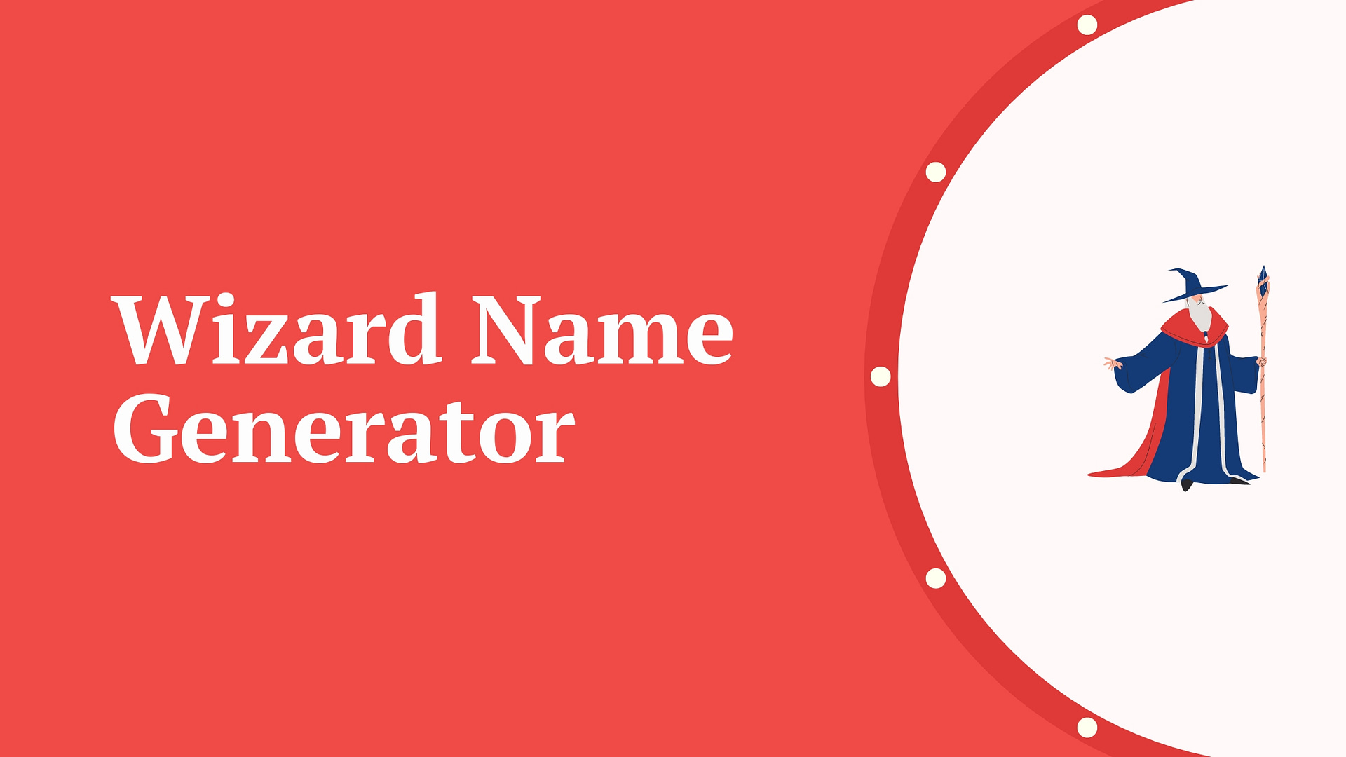 Free AI Wizard Name Generator - DomainWheel