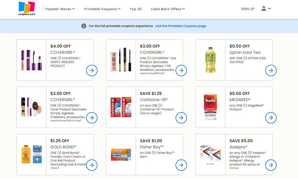 20+ Best Coupon Sites to Save Money