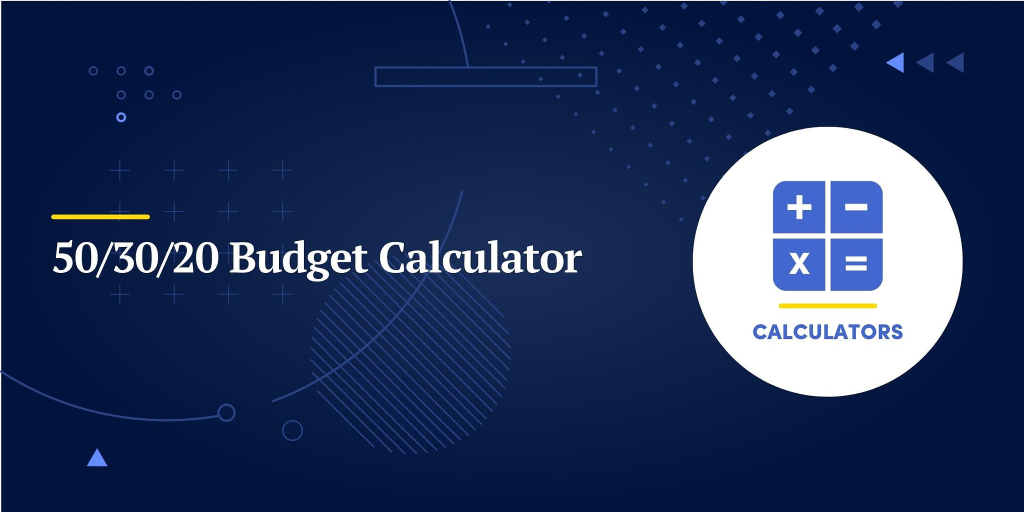 80/20 Budget Calculator - FinMasters