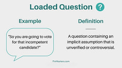 What Is The Loaded Question Fallacy? Definition and Examples