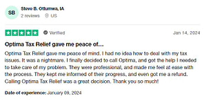 Optima Tax Relief Review: Are They Legit? What Do They Cost?