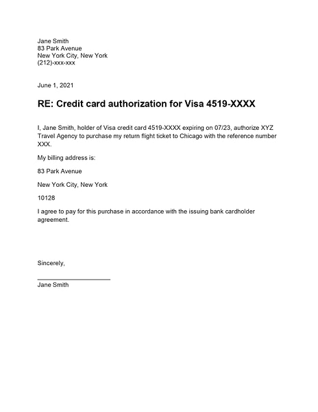 Ultimate Guide to Writing Credit Card Authorization Letters