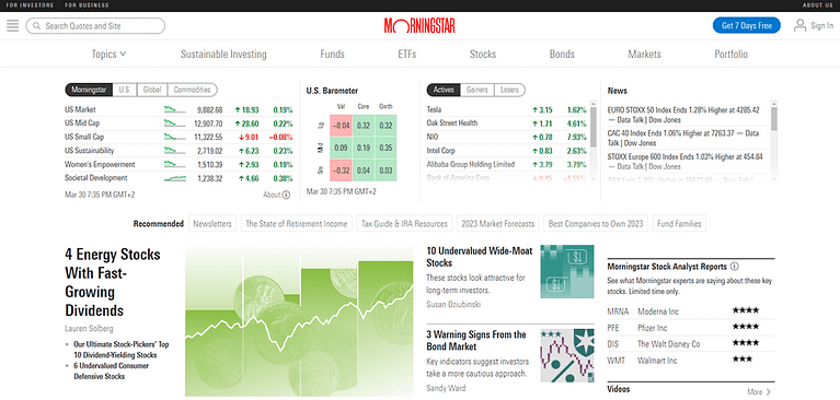 5 Best Stock Research Tools for 2024