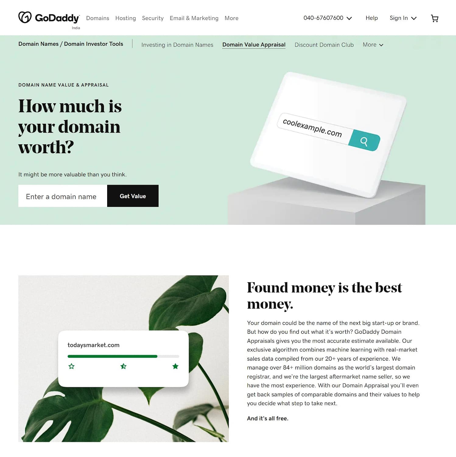 Domain Appraisal: GoDaddy and Other Tools