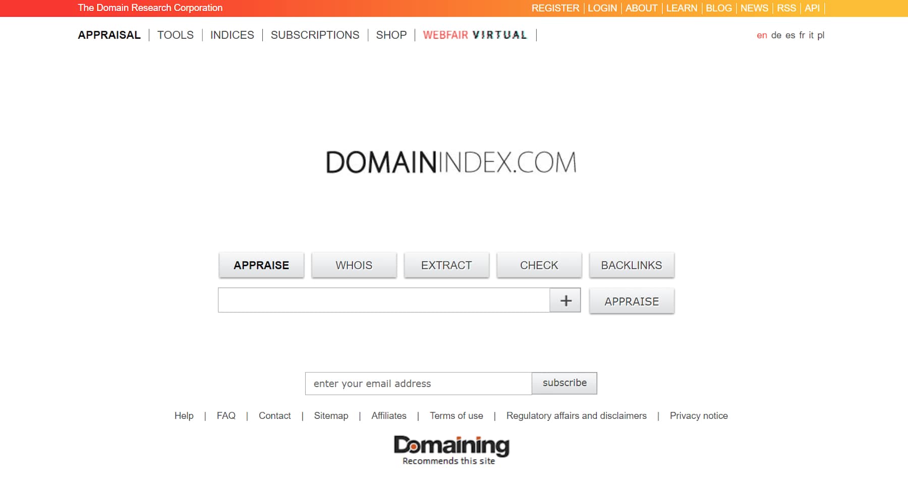 Domain Appraisal: GoDaddy and Other Tools