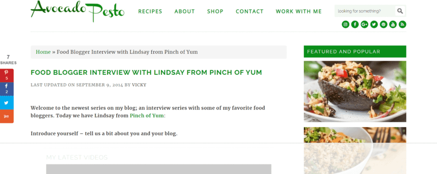 21+ Food Blog Ideas for Food Bloggers - DomainWheel