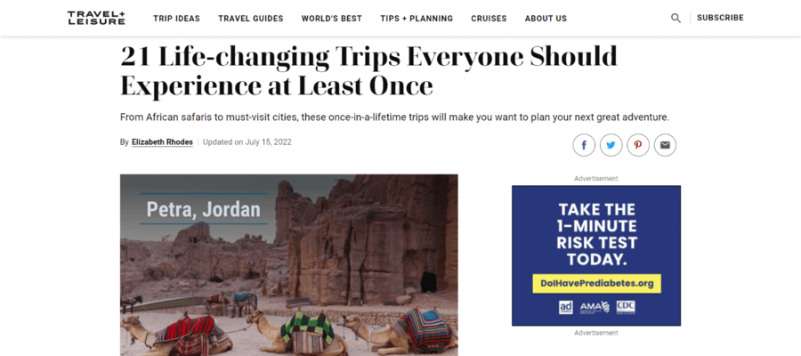 12+ Travel Blog Ideas and Chapters for a Travel Website - DomainWheel