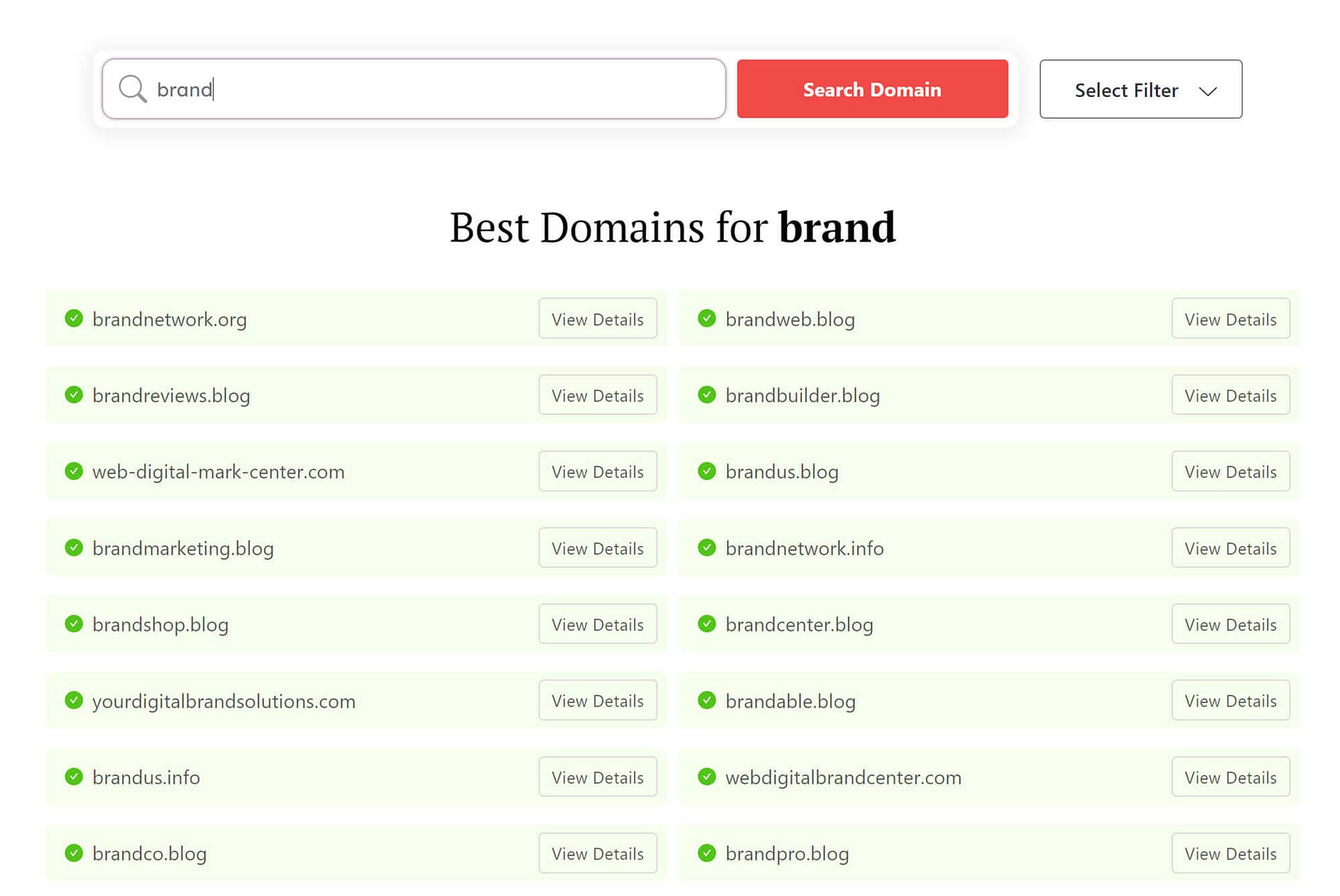 Domain Name Generator Instant Ideas No Ads DomainWheel