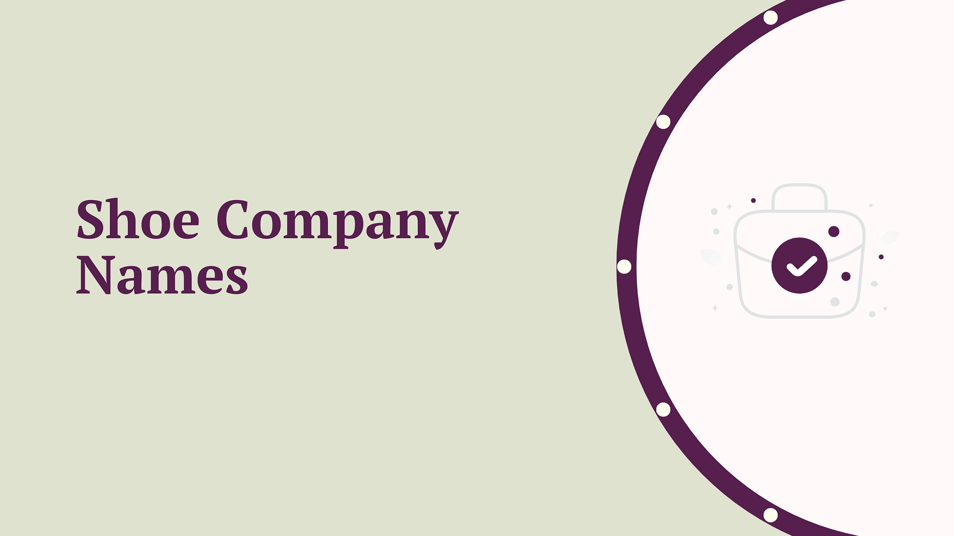 Shoe Store Name Generator DomainWheel